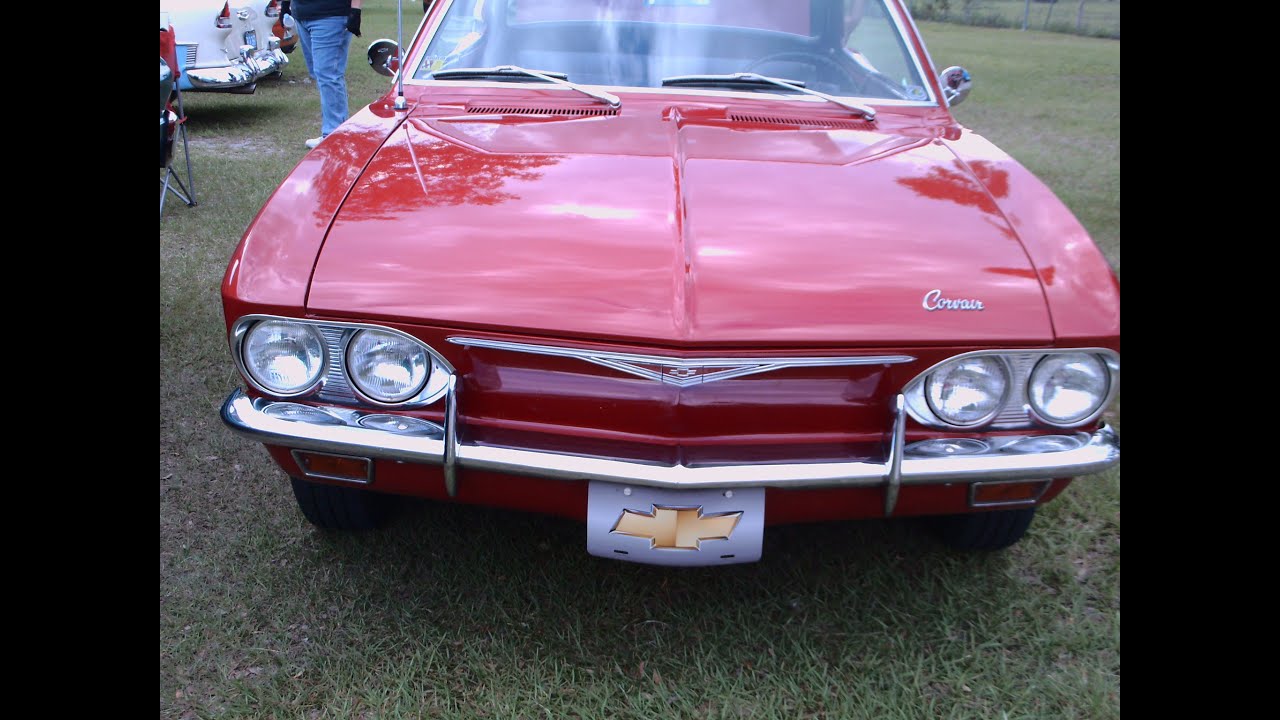 1965 Corvair Monza Two Door Hardtop Red Longwood050915 - YouTube
