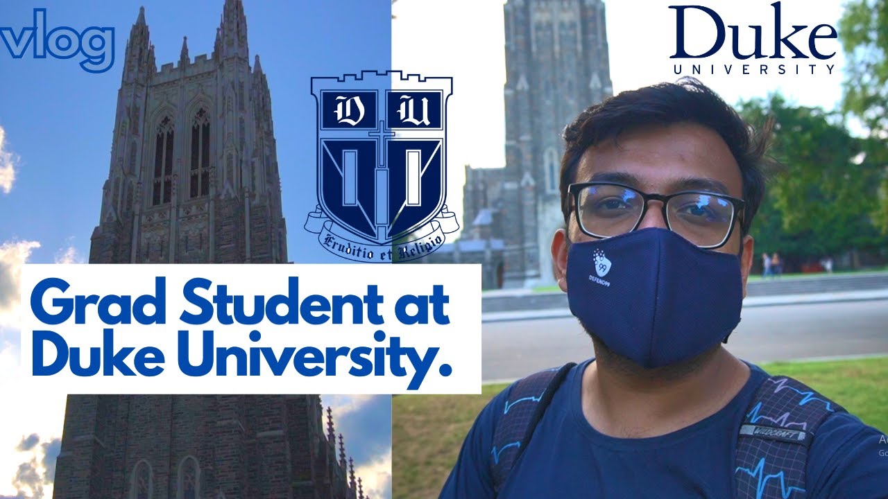 My First Day As A Graduate Student At Duke University || Indian Student ...