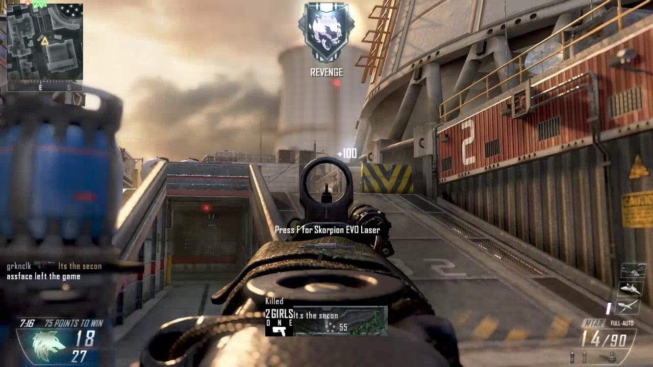 Call of Duty Black Ops 2 Meltdown Multiplayer Gameplay - YouTube