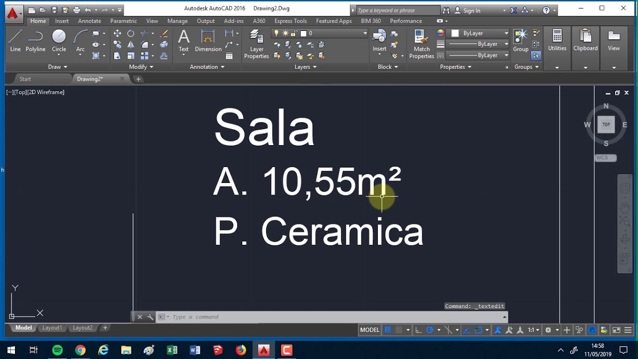 Autocad - Projeto arquitetônico- Aula 04 - YouTube