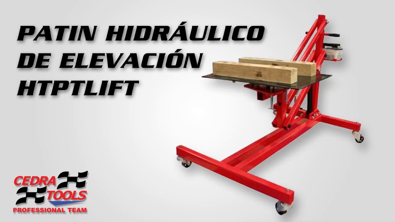 Patín Hidráulico de Elevación con capacidad de 1250Lb - YouTube