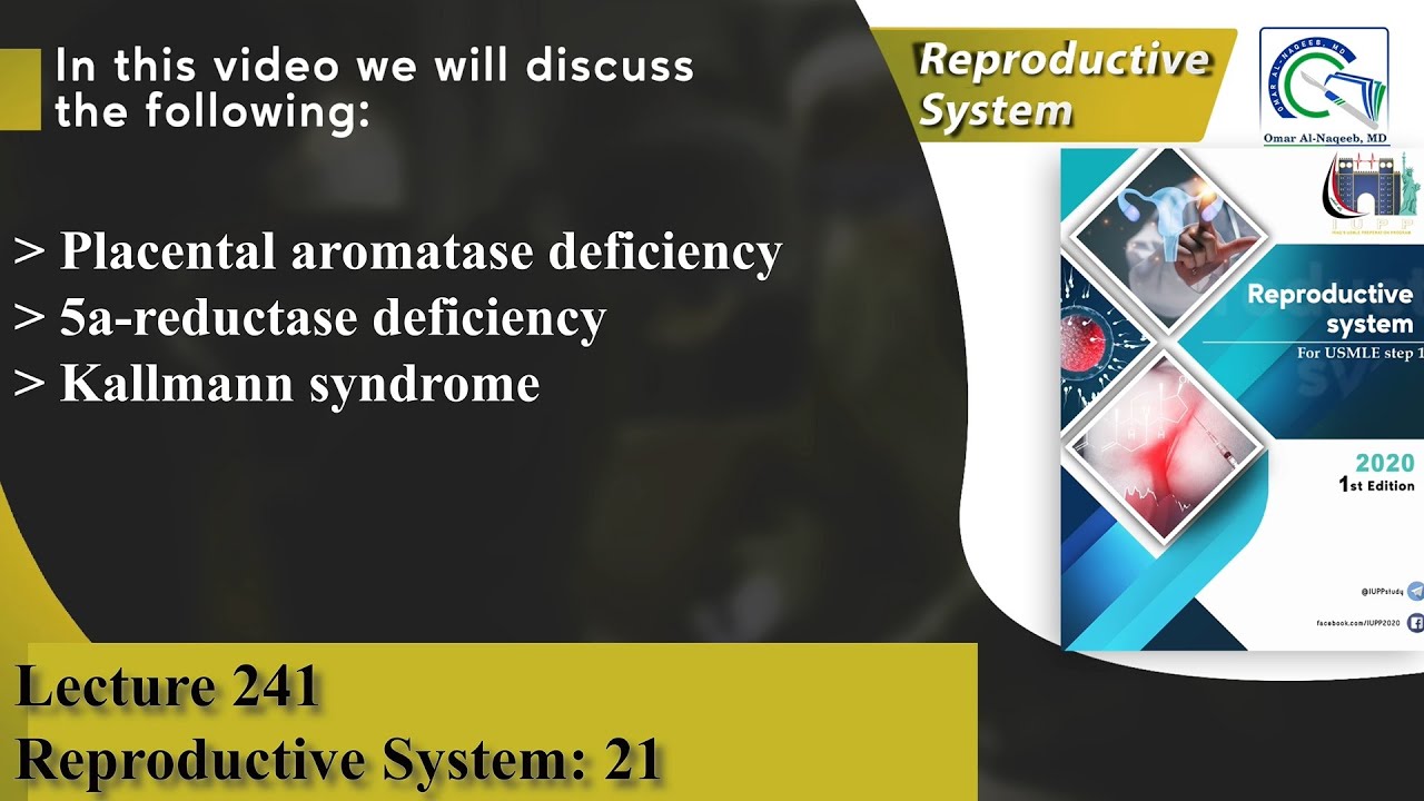 Placental aromatase deficiency | 5a-reductase deficiency | Kallmann ...