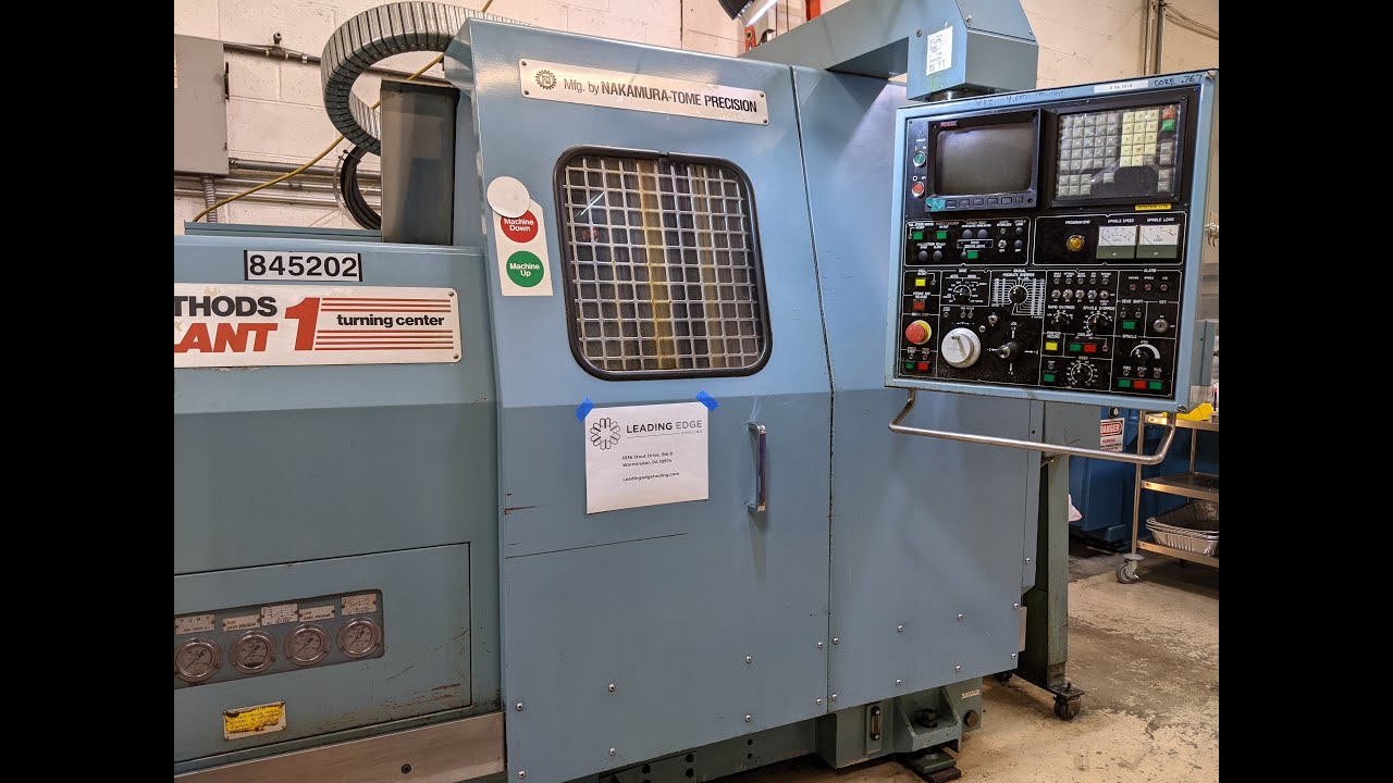 Nakamura Slant 1 Operating - YouTube