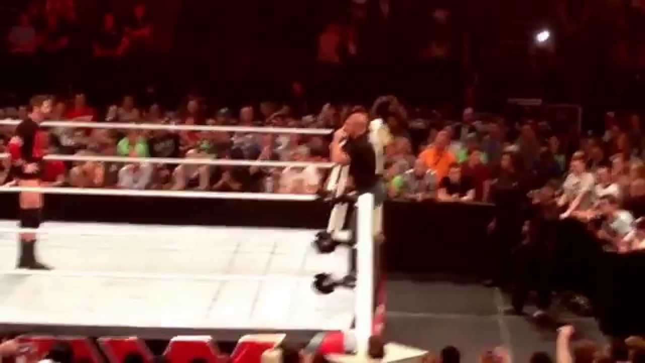 WWE Monday Night Raw 19/5/2014 O2 Arena, London, UK, What happened ...