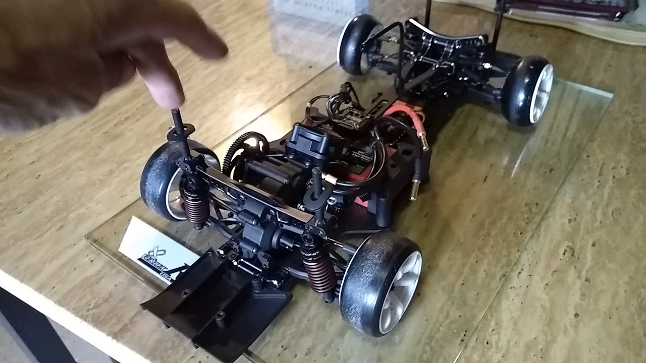 Yokomo yd2 ex suspension - YouTube