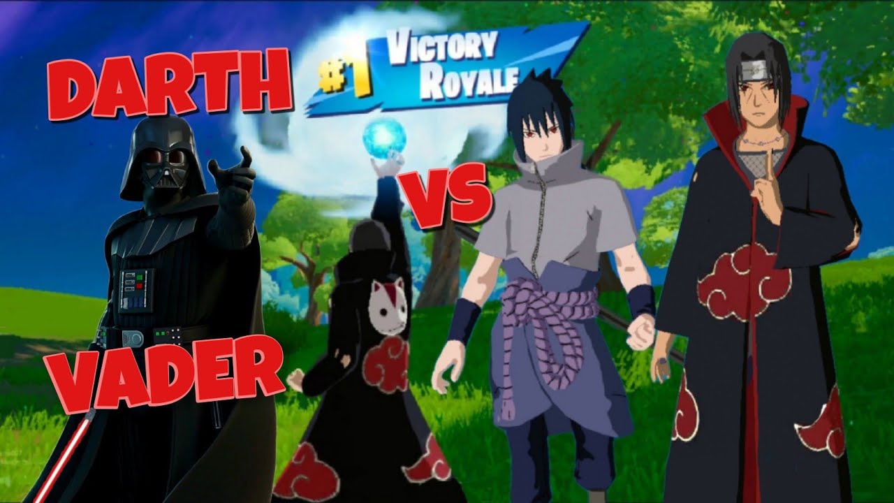 ITACHI & SASUKE vs DARTH VADER - YouTube