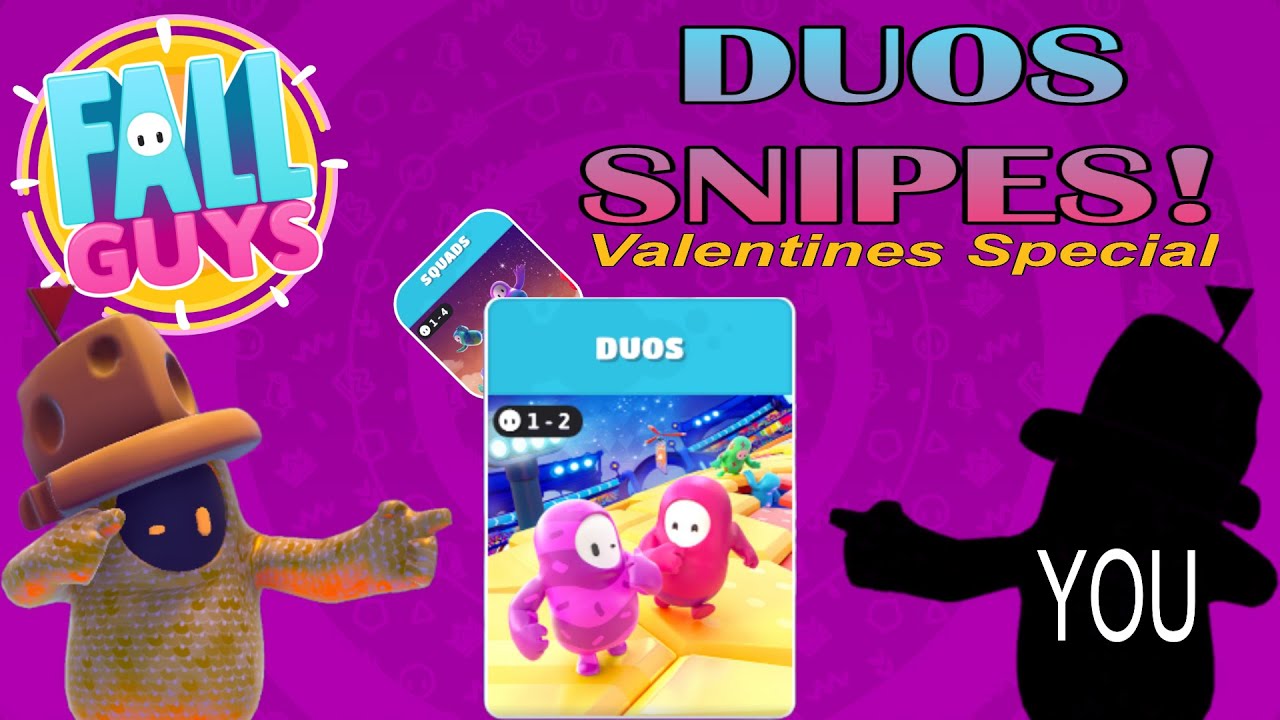 FALL GUYS - DUOS SNIPES stream - VALENTINES SPECIAL #fallguys - YouTube
