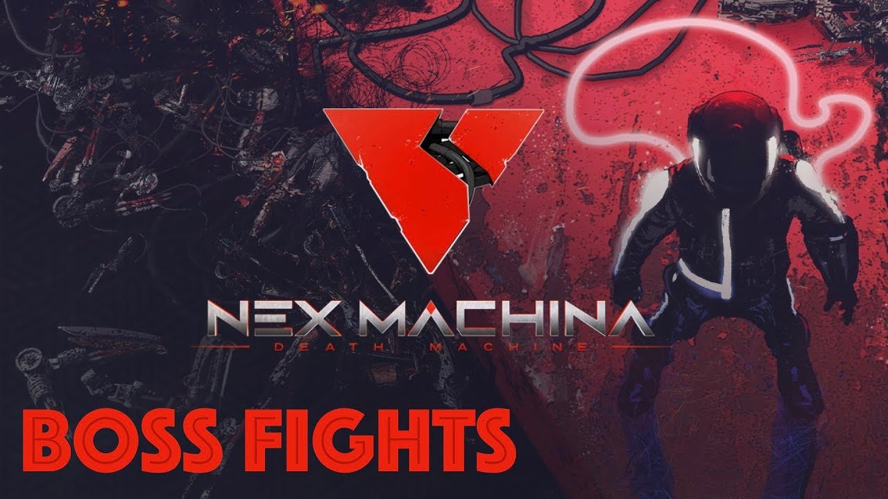Nex Machina Death Machine Boss Fights - YouTube