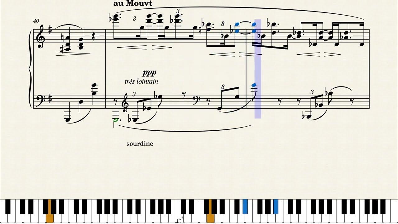 Valses Nobles et Sentimentales VIII - Lent by Maurice Ravel - Solo Piano Music Sheet - YouTube