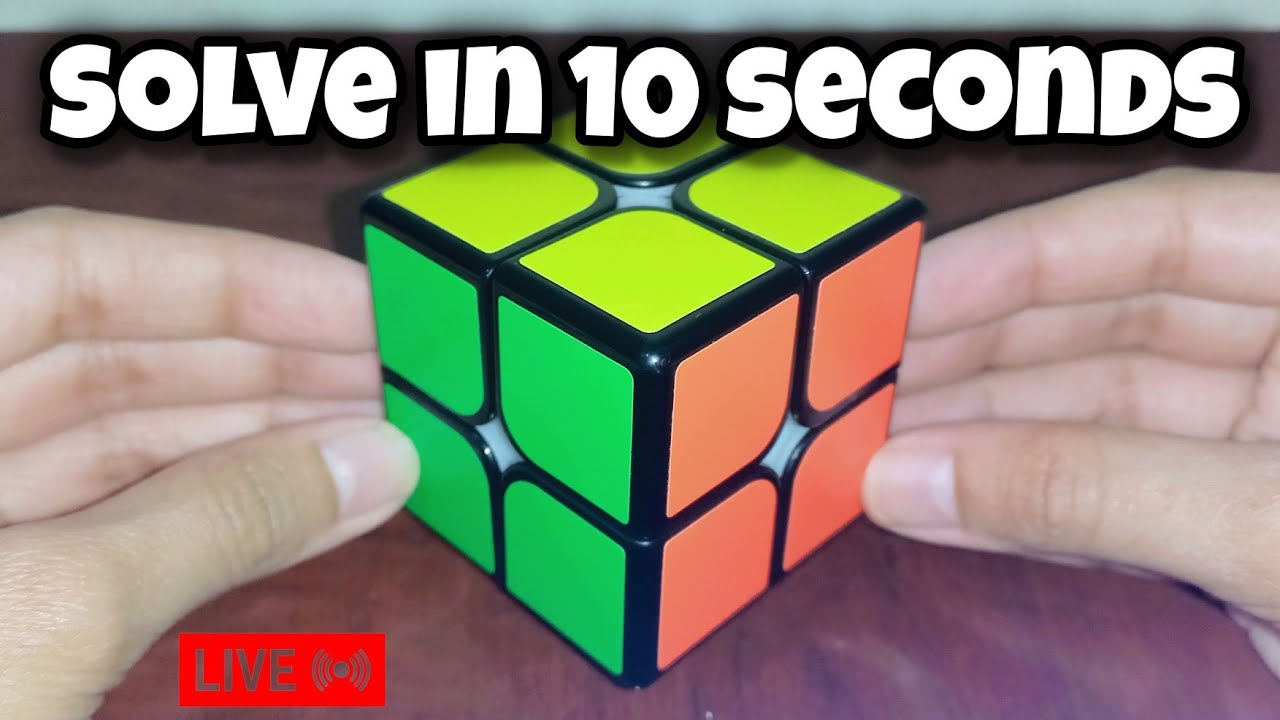 How to solve a 2x2 cube | Gubixy | Live🔴 - YouTube