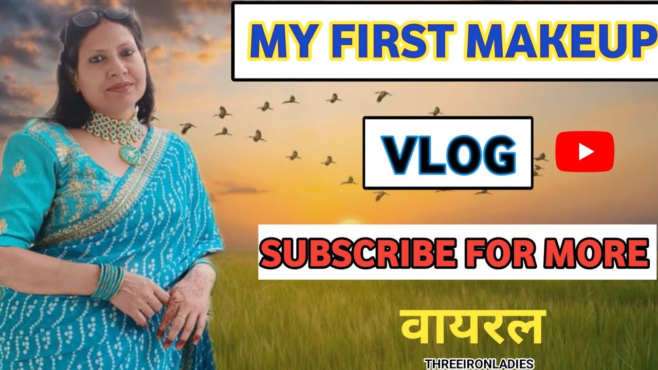 My First Makeup Vlog || Viral Vlog || My First Vlog - YouTube