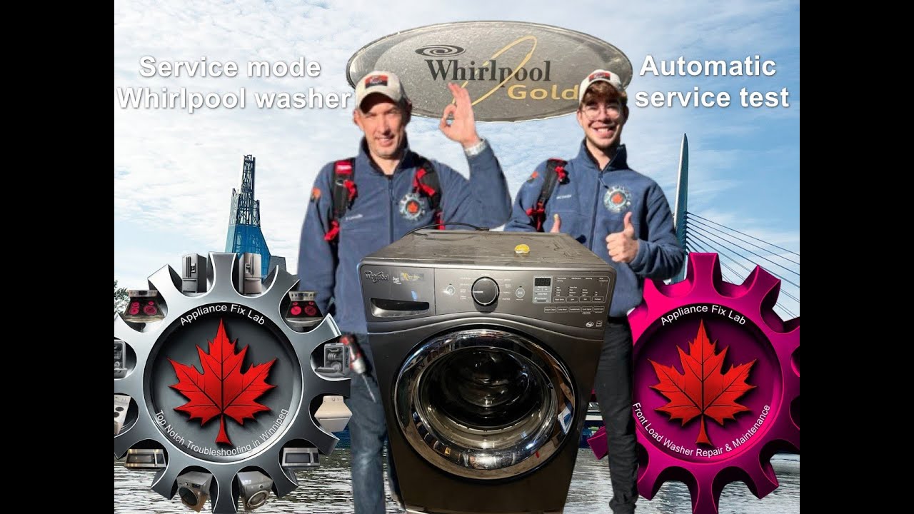 How to Enter Service Mode on a Whirlpool Washer Diagnostic Tips and ...