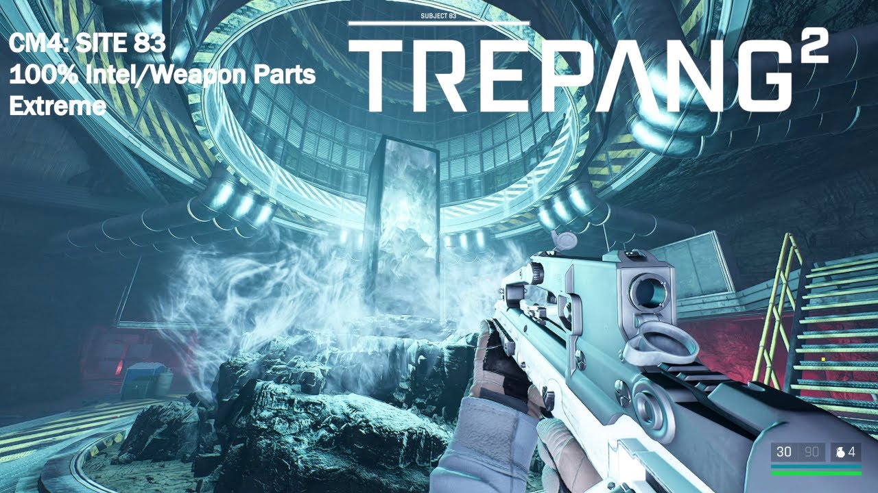 Trepang 2 - CM4: Site 83 (Extreme, 100% Intel/Weapon Parts) - YouTube