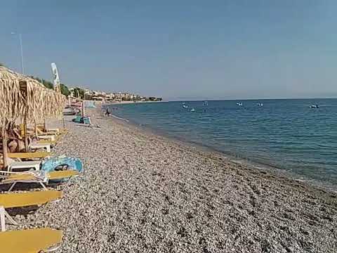 Sykia beach Xylokastro 2019 - YouTube