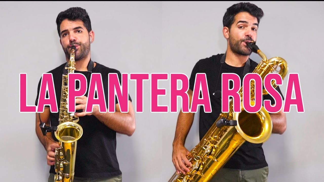 La Pantera Rosa en Saxofón Alto y Barítono 🎷 + Partitura Gratis - YouTube