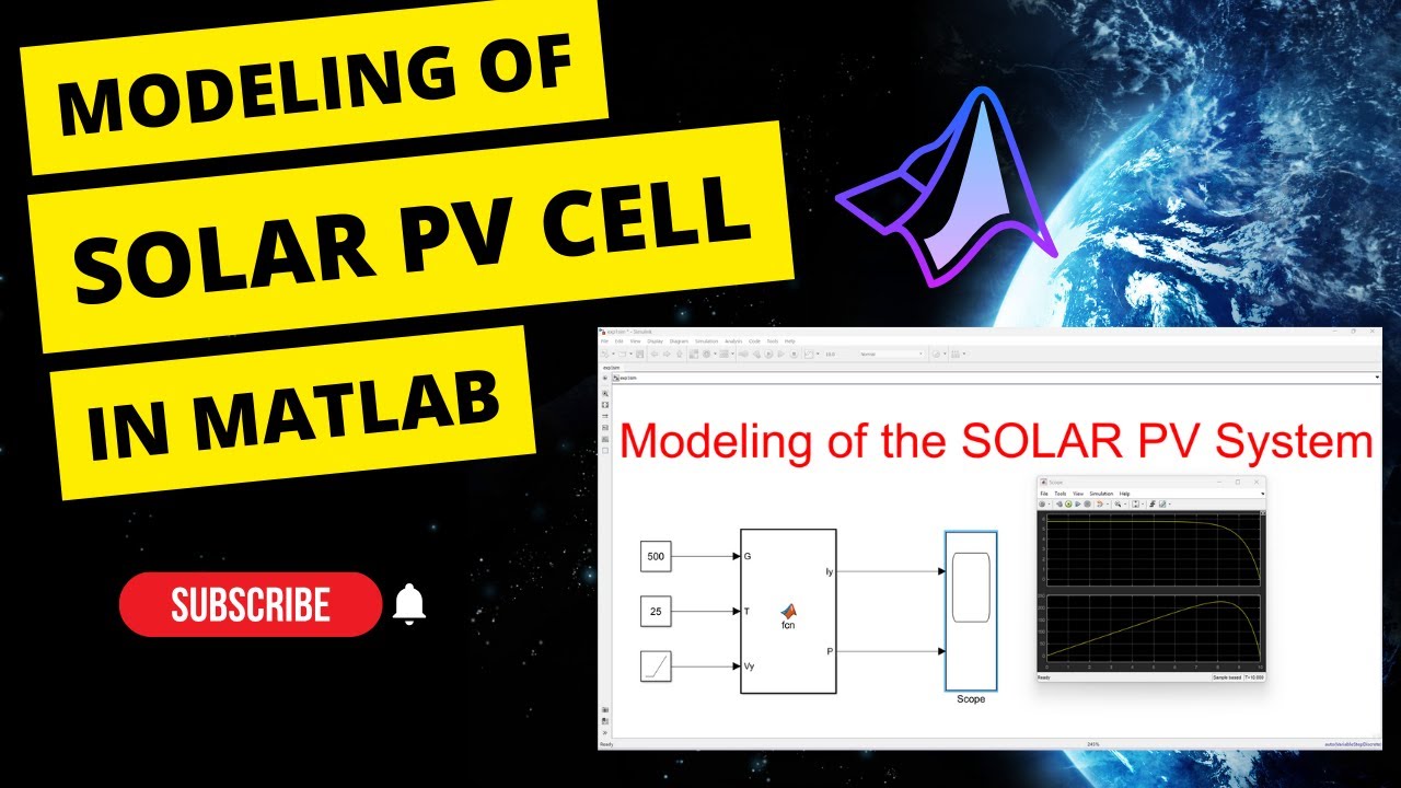 MATLAB Simulation of Modeling of Solar PV Cell | PV Cell MATLAB Simulation of Modeling of Solar PV Cell | PV Cell