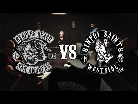 GTA Online || Reapers Reach MC vs Sinful Saints MC || Free Mode War