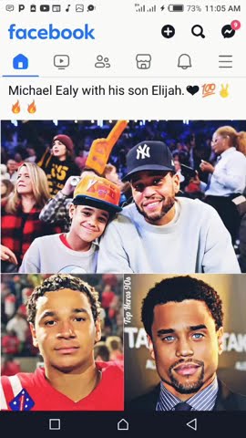 Michael Ealy with his son Elijah,then and now. - YouTube