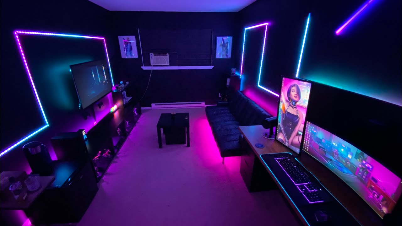 Gaming Room (Night City) 2021 - YouTube