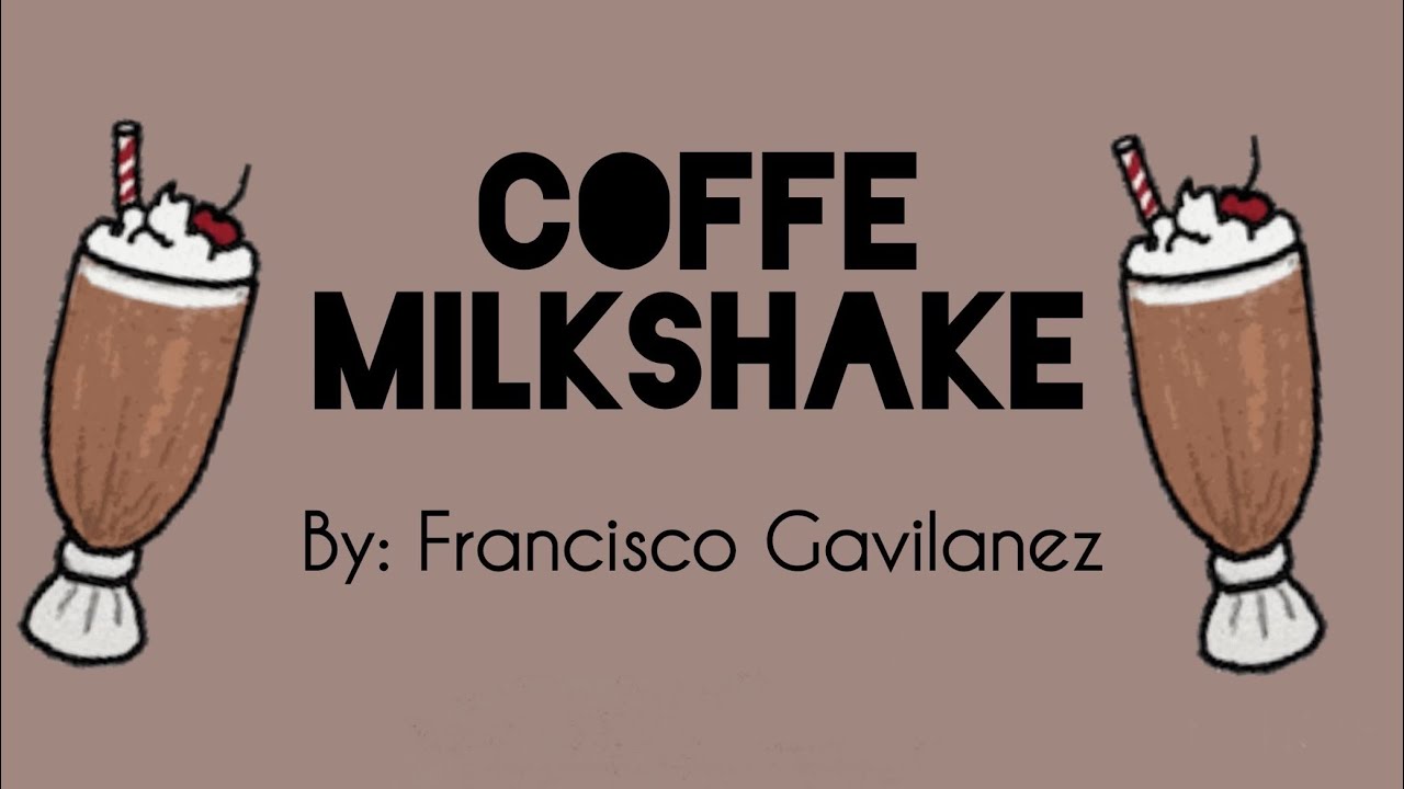 How to make a coffe milkshake - YouTube