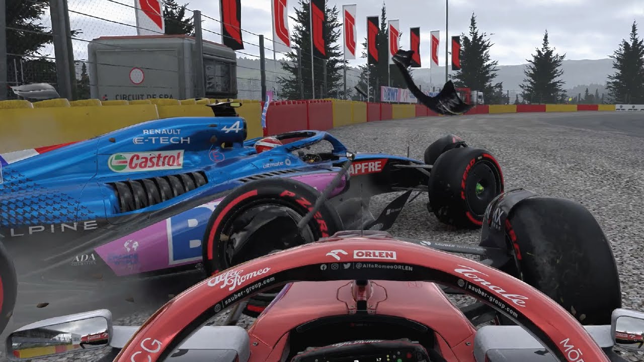 F1 22 How to be a dirty/toxic driver - YouTube