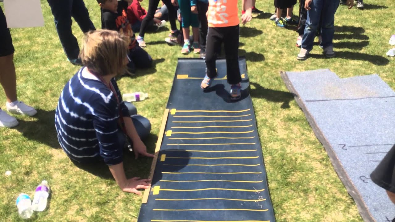 Field Day: Standing long jump - YouTube