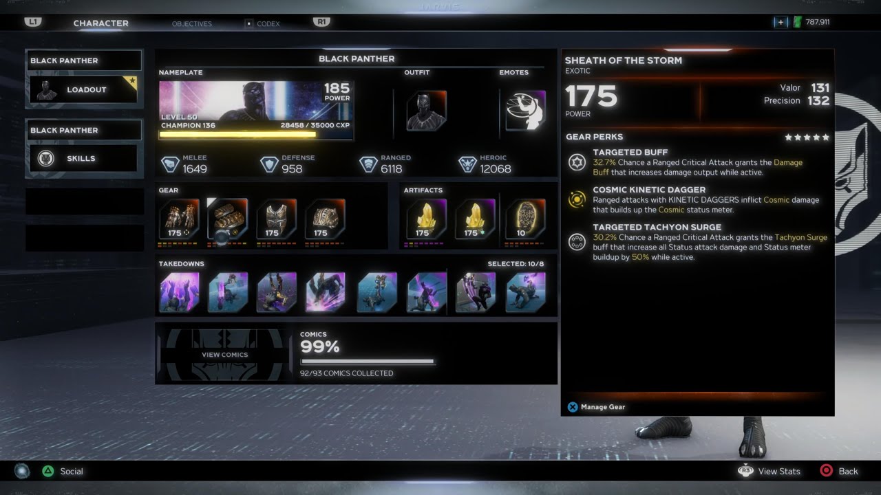 Marvel's Avengers: Black Panther Build - Final Gears & Builds. Patch 2. ...