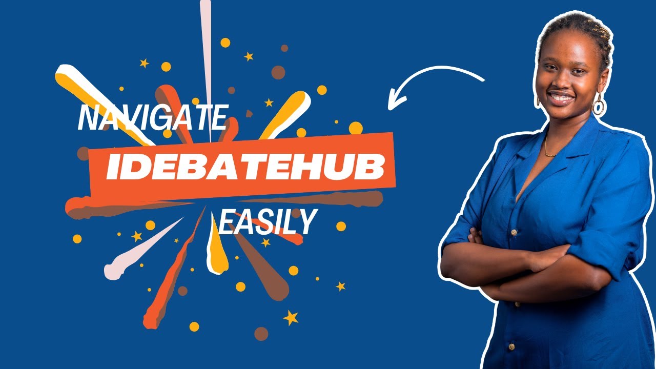 How to use iDebate Hub Platform - YouTube