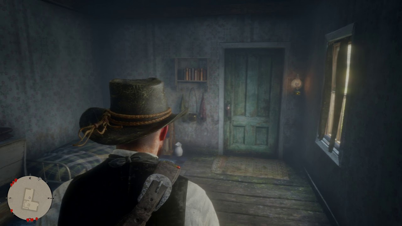 Red Dead Redemption 2 A Witch laughing in the barn at Firewood Rise ...