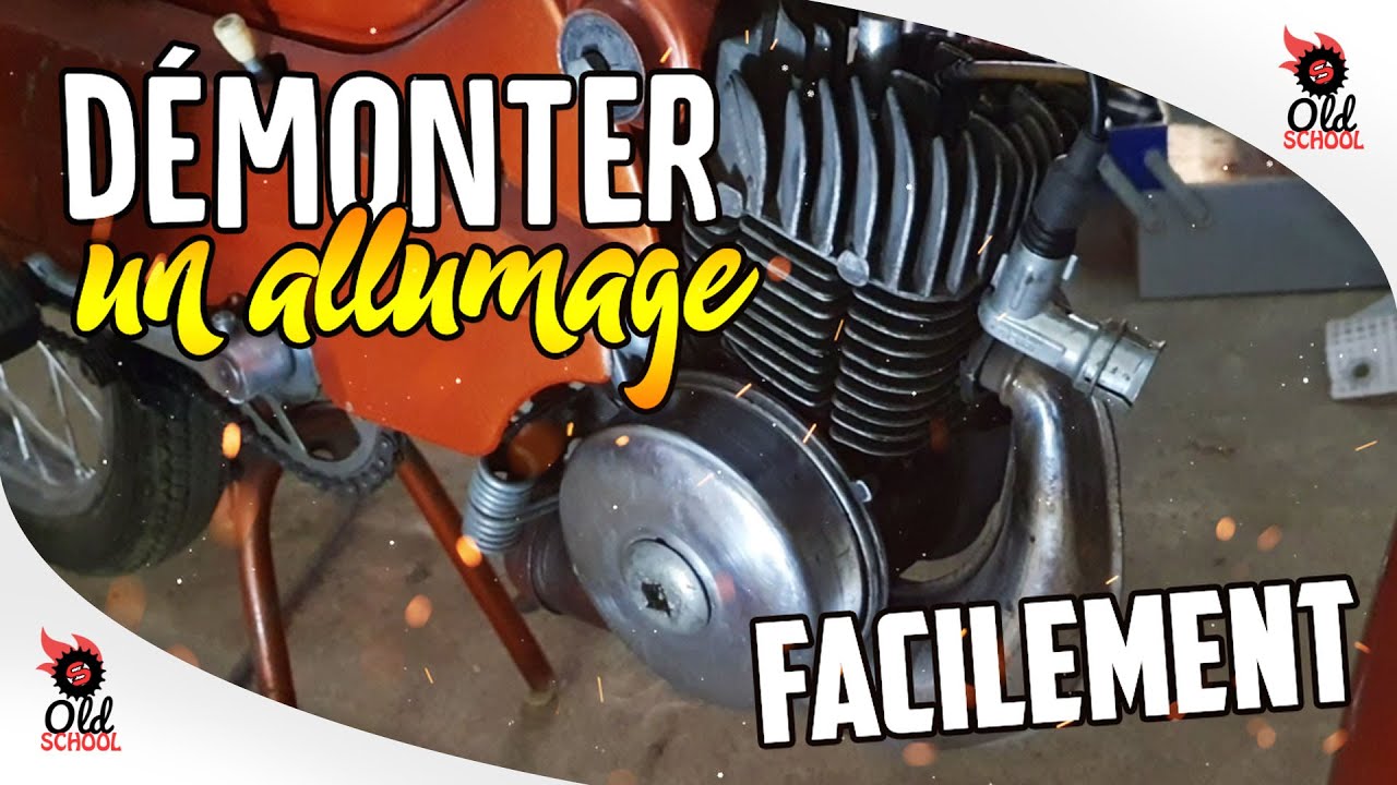 Démonter Un Allumage De Mobylette Facilement Youtube
