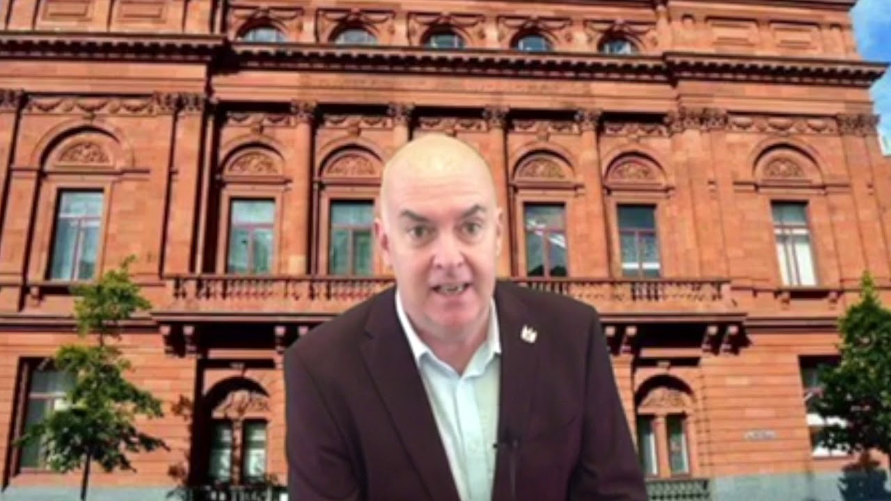 Neil MacInnes (Manchester Libraries) sends Birthday wishes to Belfast ...