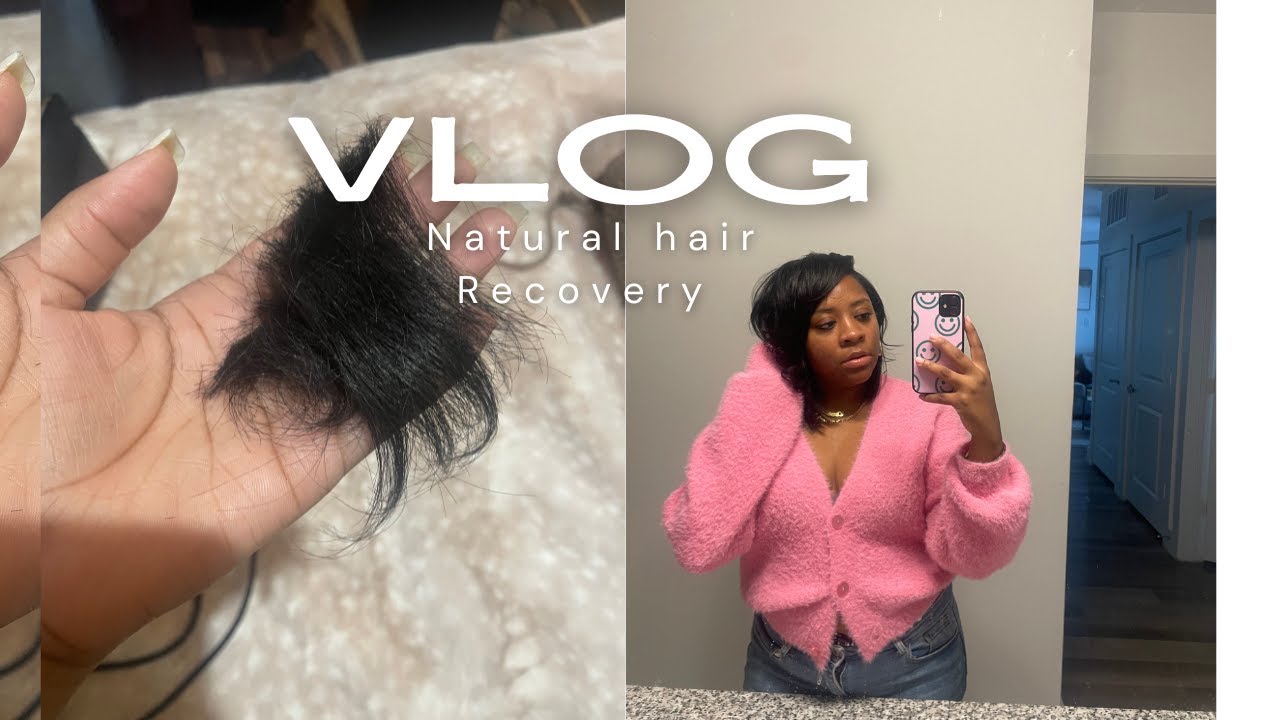 Natural hair recovery VLOG | Going bald? | big chop? - YouTube
