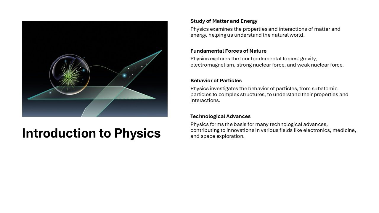 Basic Physics Course for Beginners | Lecture -1 | Introduction - YouTube