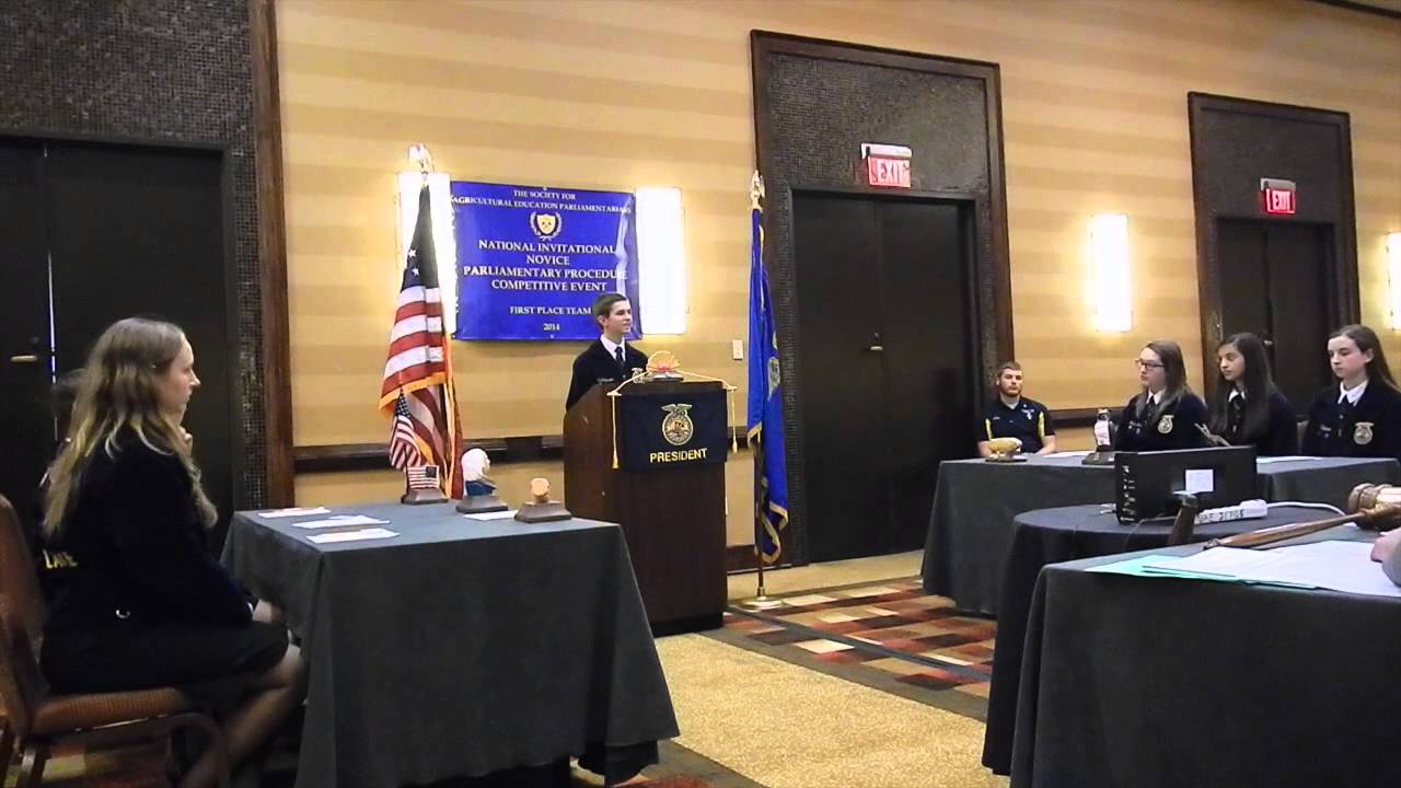 2104 SAEP National Novice Parly Pro Invitational Finals South Lake FFA ...