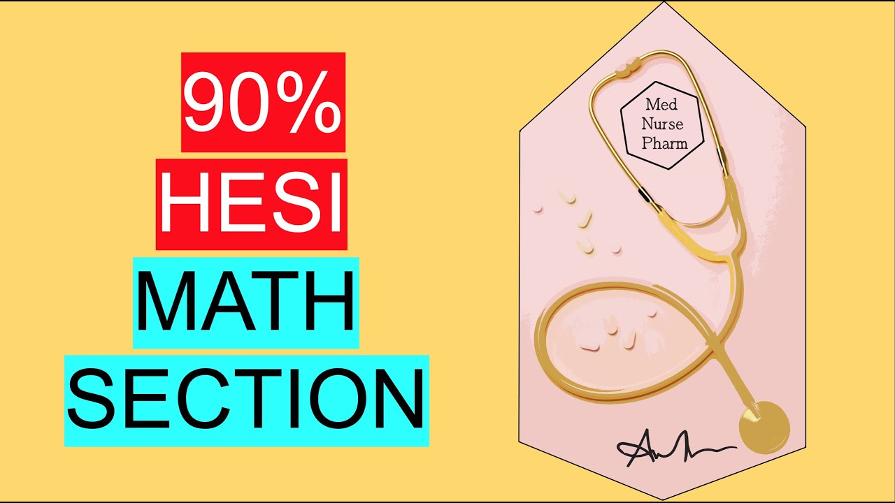 Nursing School Entrance Exam: Hesi A2 Math Practice Questions - YouTube