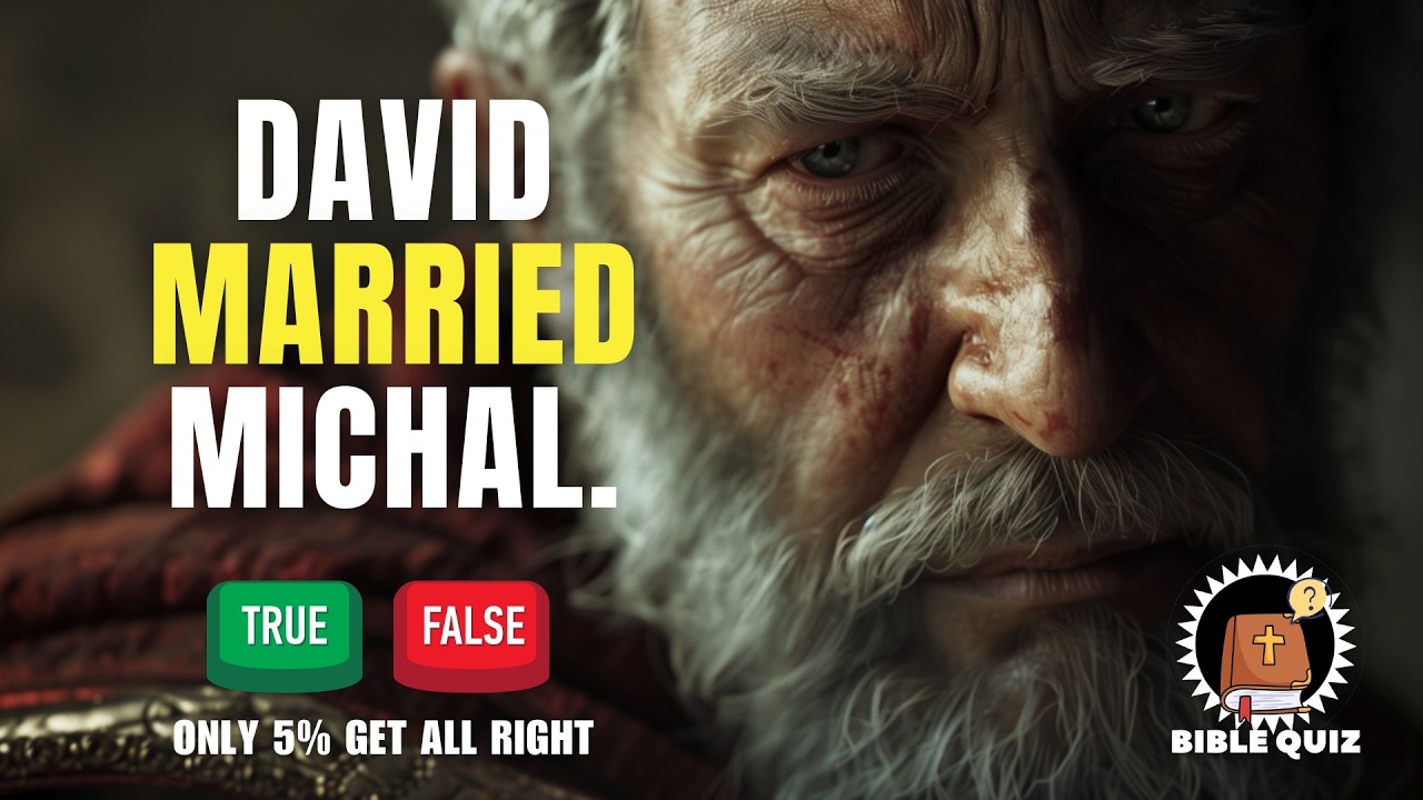30 True or False Bible Quiz Questions About King David To Test Your ...