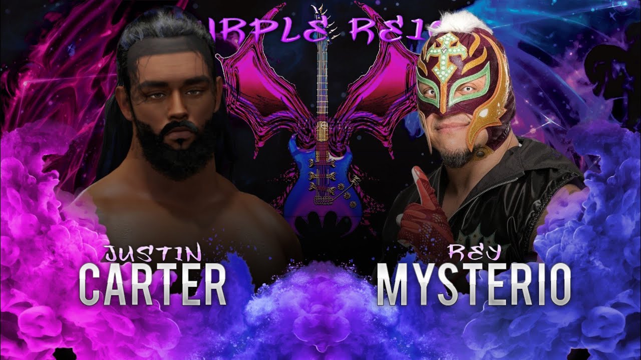 PURPLE REIGN EXCLUSIVE: Justin Carter vs Rey Mysterio - YouTube