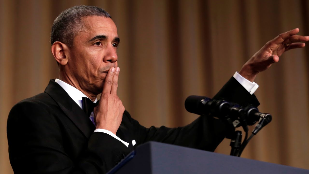 Obama drops the mic at his final White House Correspondents' Dinner ...