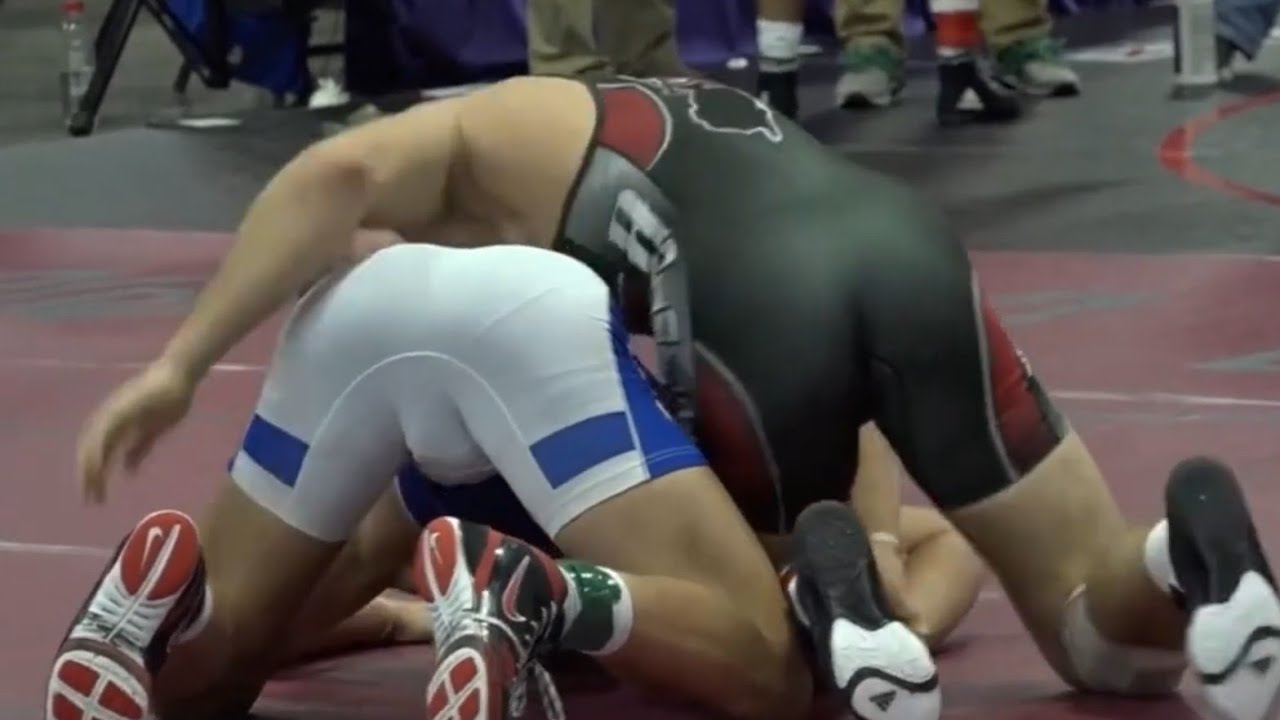 170 lbs Bryan Mclaughlin (New Jersey) v Anthony Mantanona (California) Wrestling - YouTube