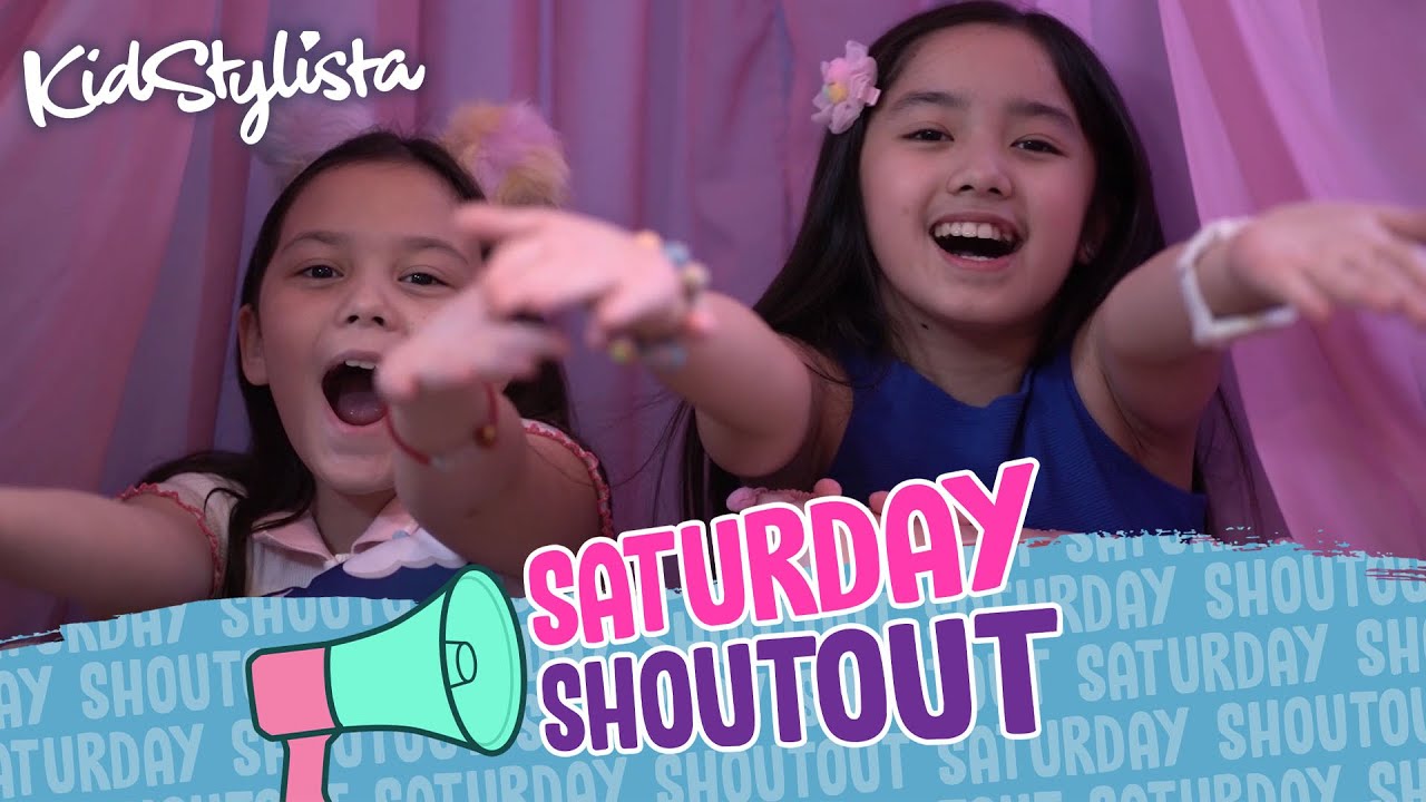 Saturday Shoutout (Oct. 19, 2019) | Kidstylista - YouTube