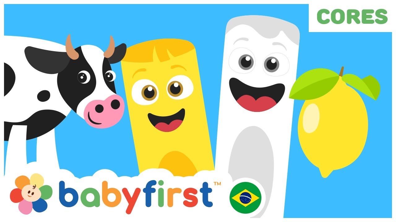 Desenhos Educativos Para Crianças | Aprenda Cores | Turma das Cores ...