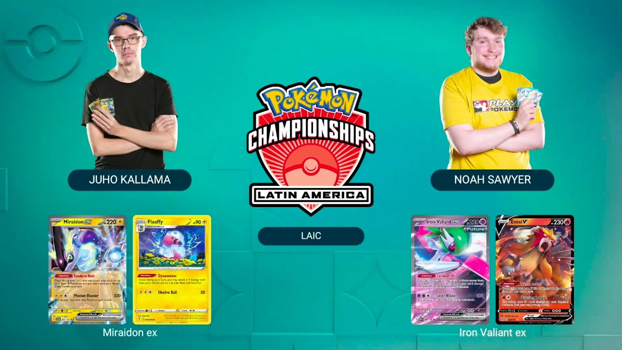 Masters Finals Noah Sawyer Vs Juho Kallama - 2024 Pokémon Latin America ...