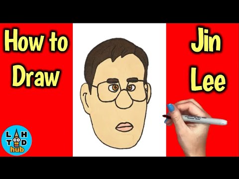 How to Draw Jin Lee from Turning Red Rasy - YouTube