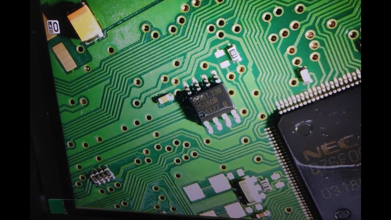 VALEO BSI J03-00 Внутрисхемное программирование EEPROM 95160 - YouTube