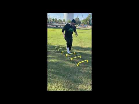 3 step hurdle speed drills - YouTube