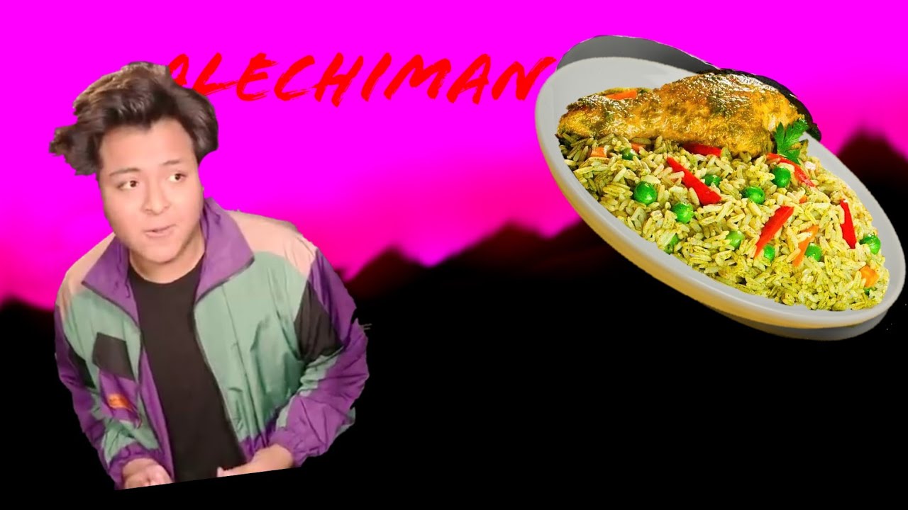 Alechiman intenta cocinar pollo con artoz - YouTube
