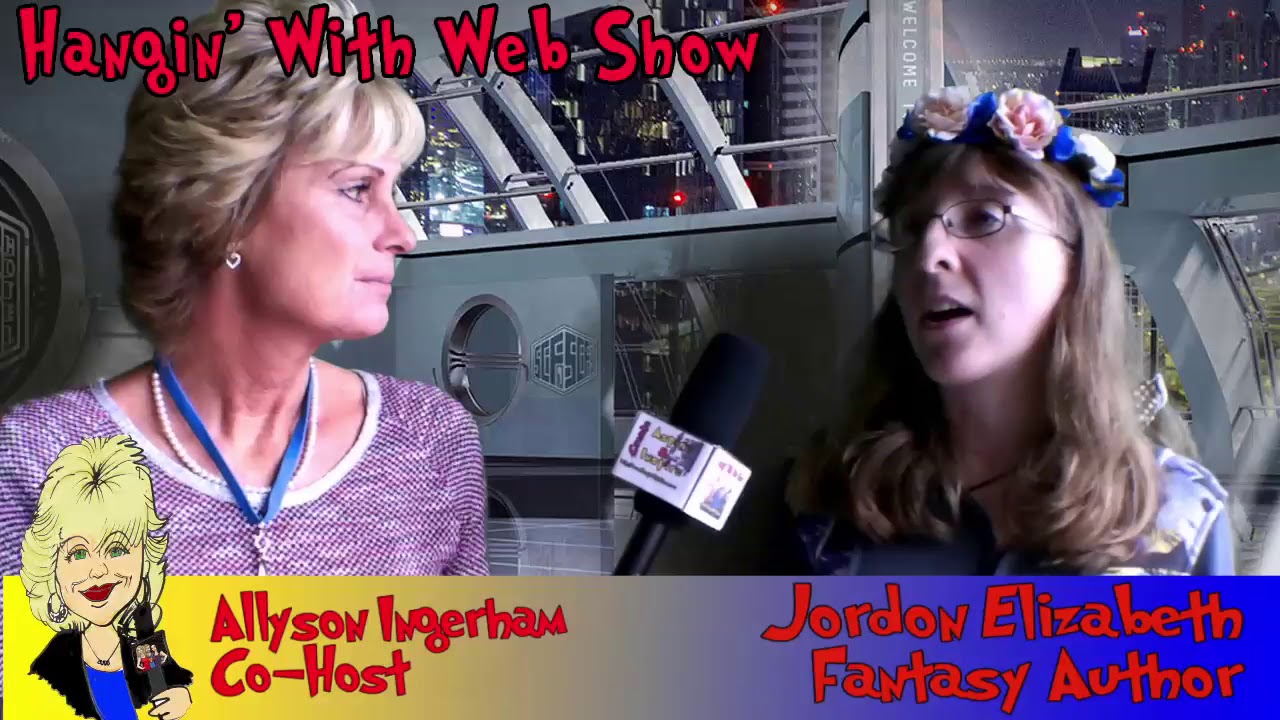 Fantasy Author Jordan Elizabeth interview on the Hangin With Web Show ...