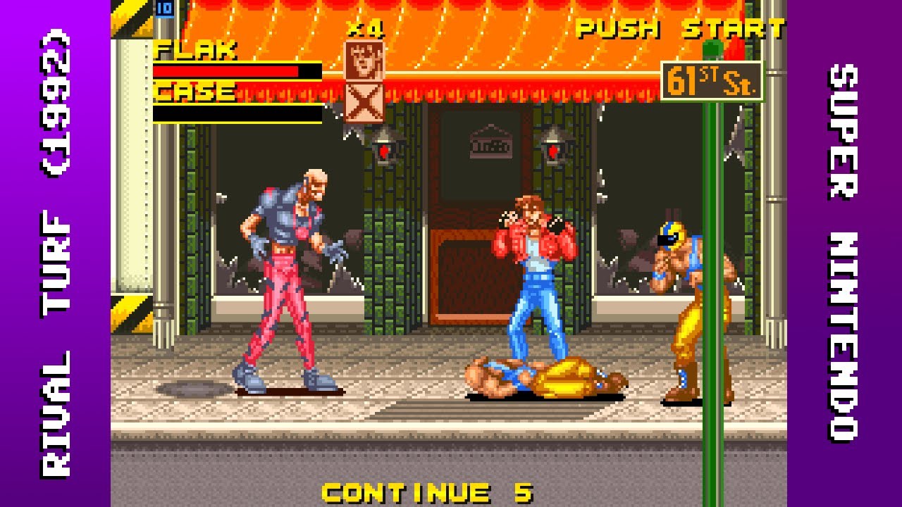 Rival Turf Longplay (SNES) [QHD] - YouTube