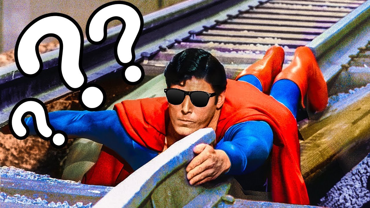 SUPERMAN VS TRAIN / CRAZY SITUATION - YouTube