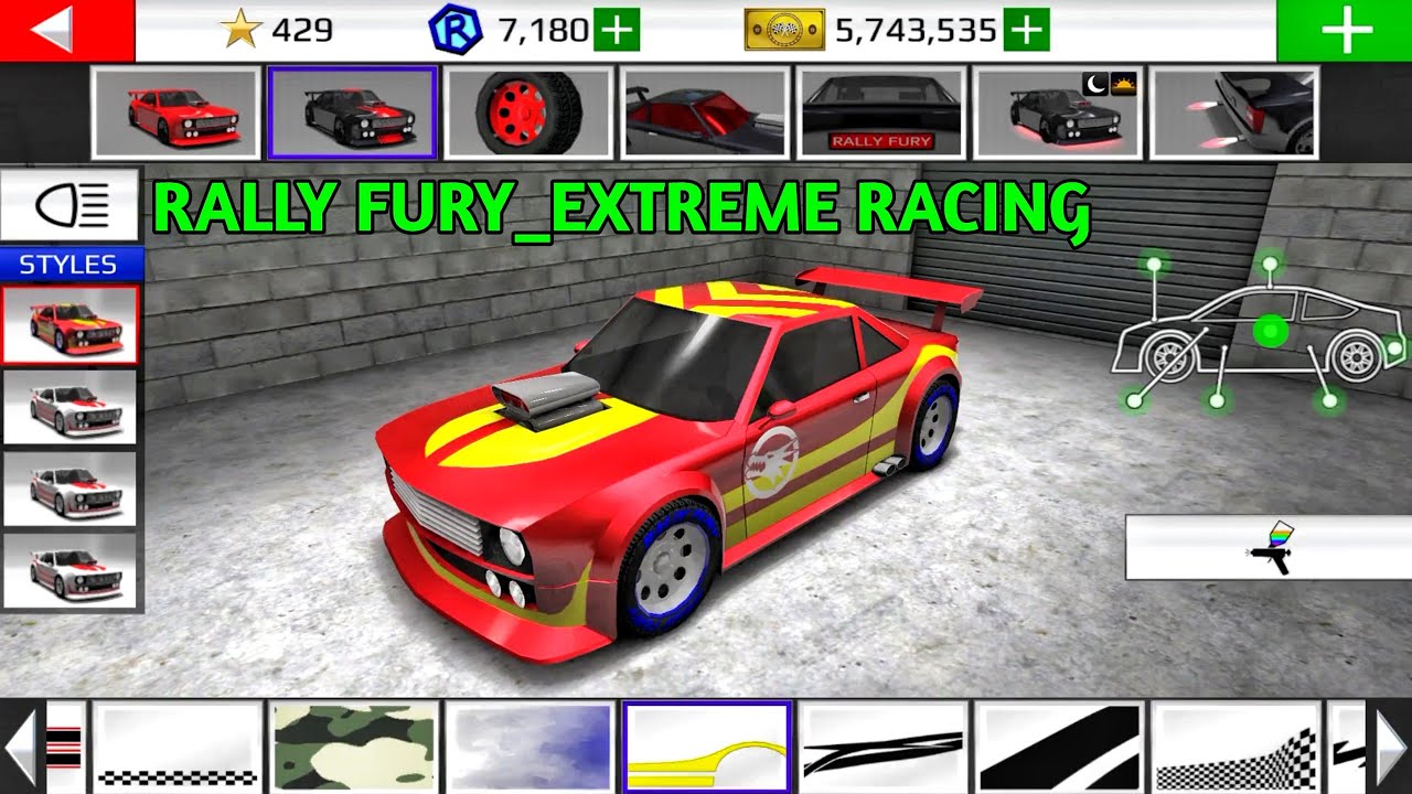 High Speed Sport Car 4x4 Driving Simulator - Rally Fury Extreme Racing ...
